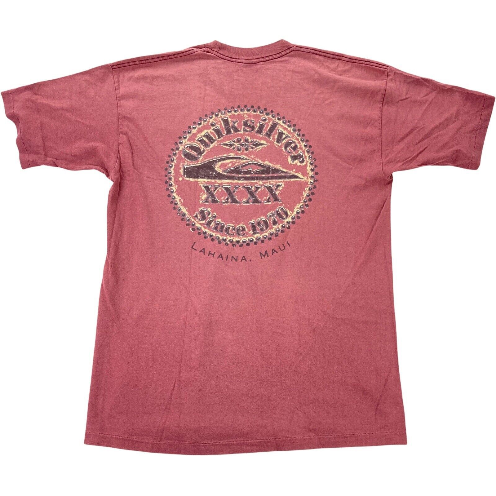 Quiksilver VTG Quicksilver Men's Tee T-Shirt Made in USA Single Stitch ...