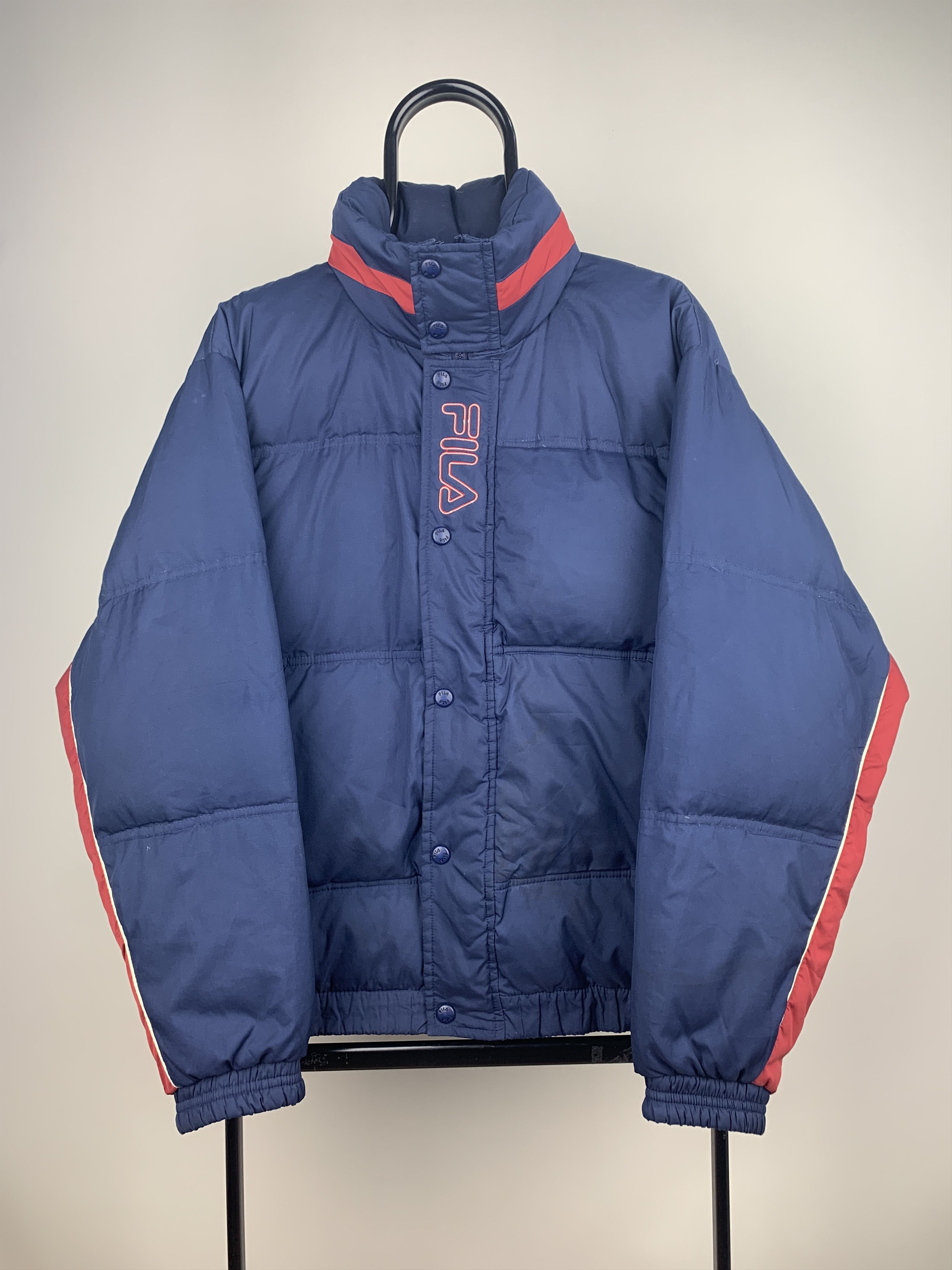 Fila × Rare × Streetwear Fila Real Down Puffer Jacket Streetwear Rare ...