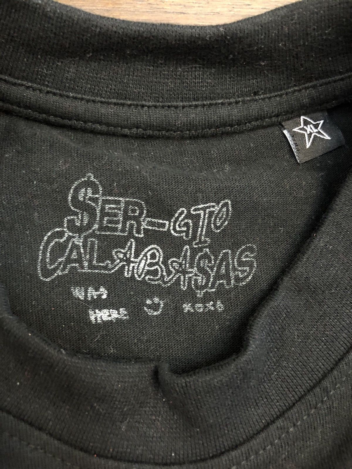 Sergio Calabasas Kendrick Lamar tee Sergio Calabasas XL | Grailed