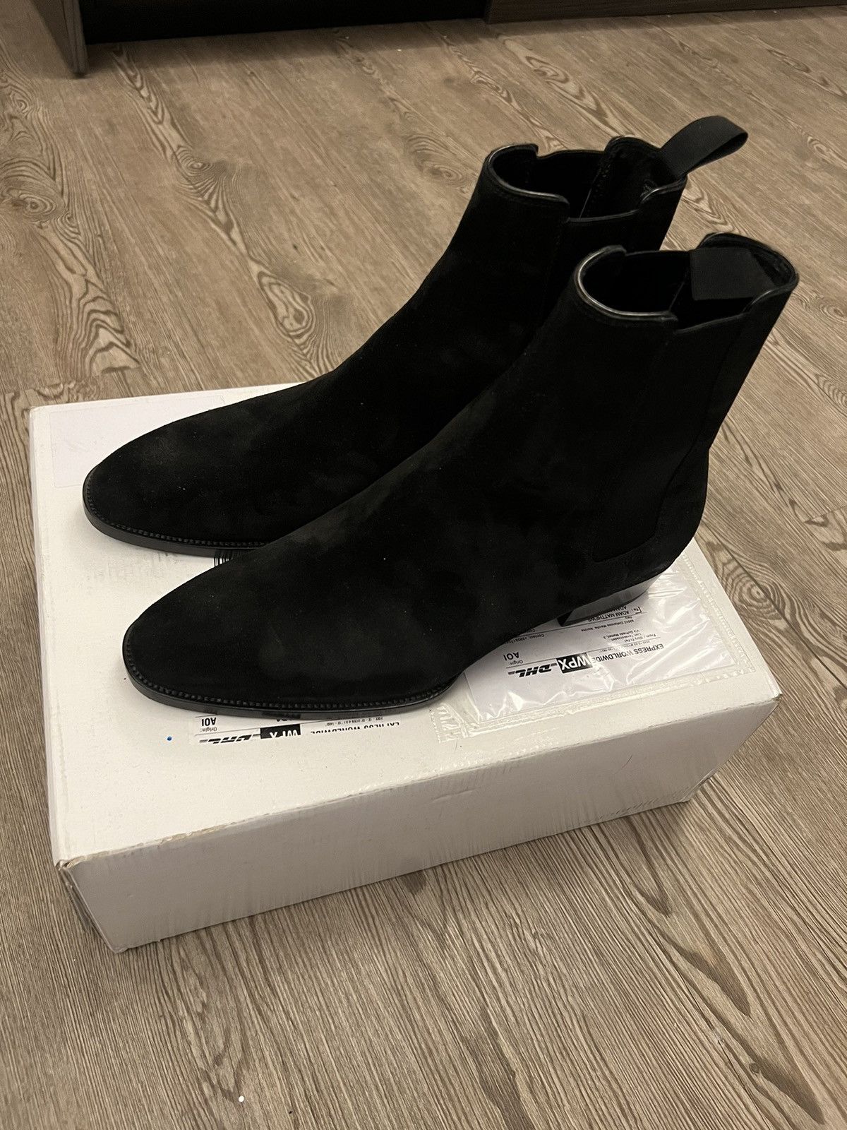 Story Et Fall Story Et Fall - 1320 Biancha Black Suede | Grailed