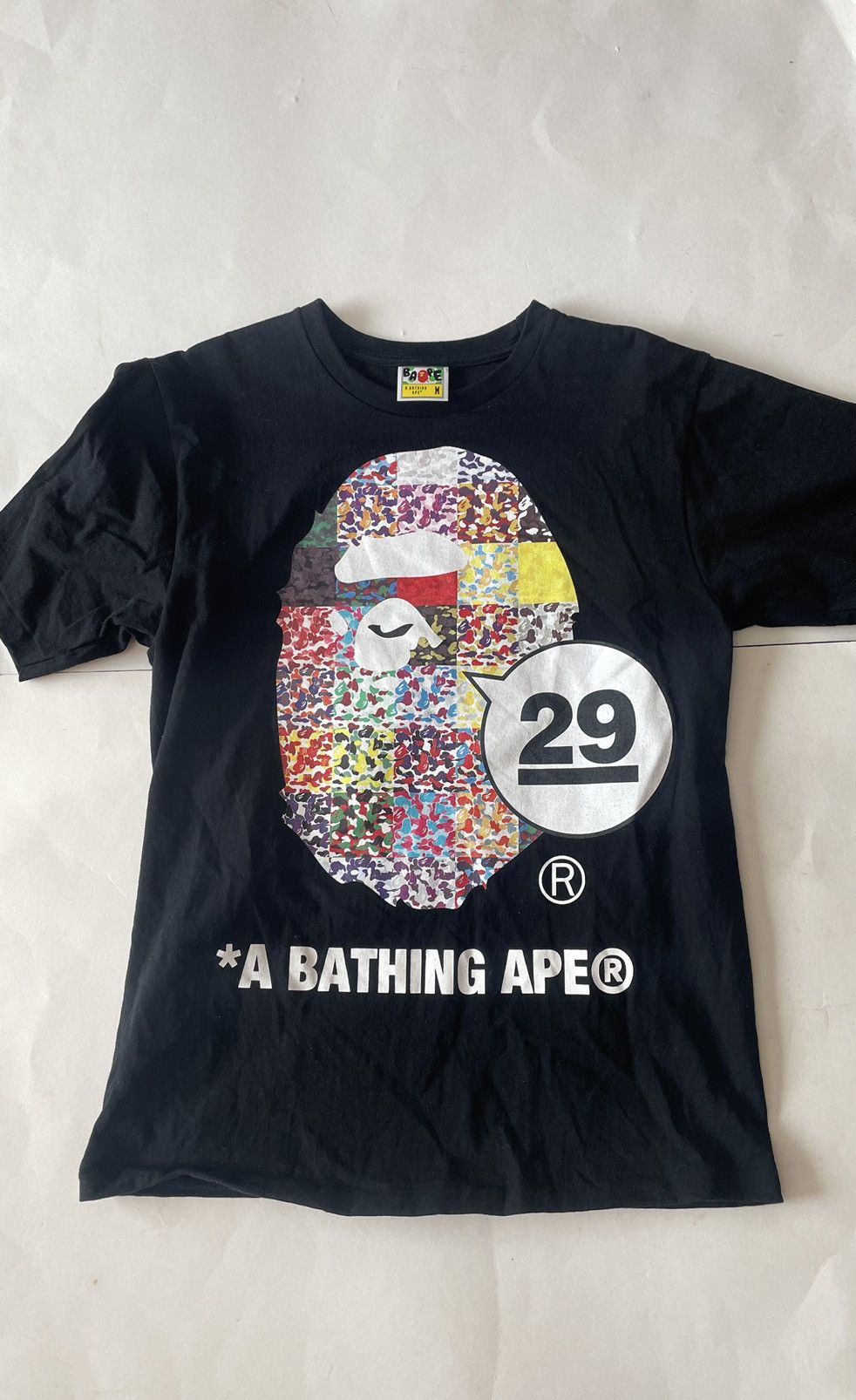 Bape BAPE “A Bathing Ape” *RARE* 29th Anniversary Tee | Grailed
