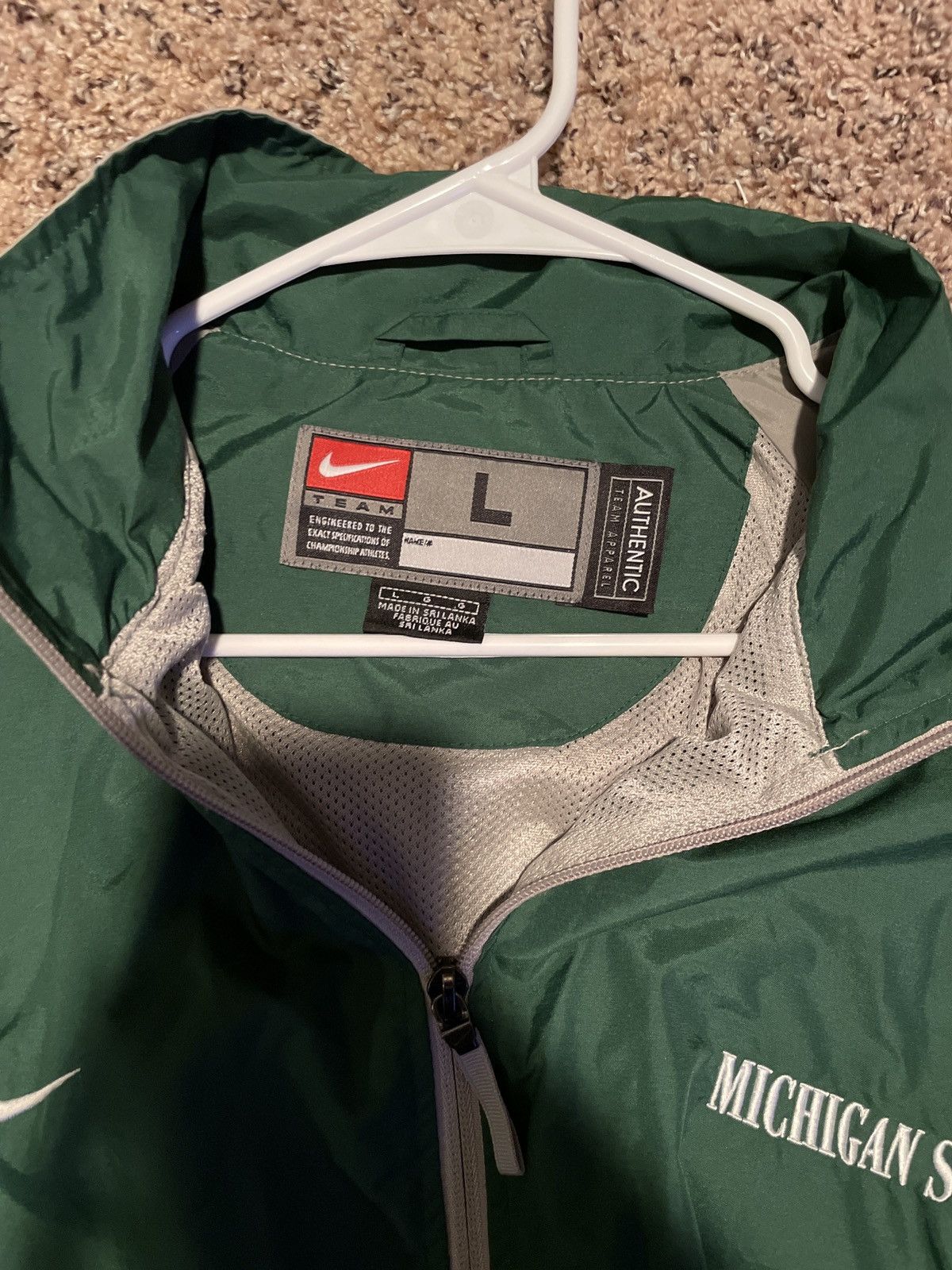 Nike Vintage Michigan State Jacket | Grailed