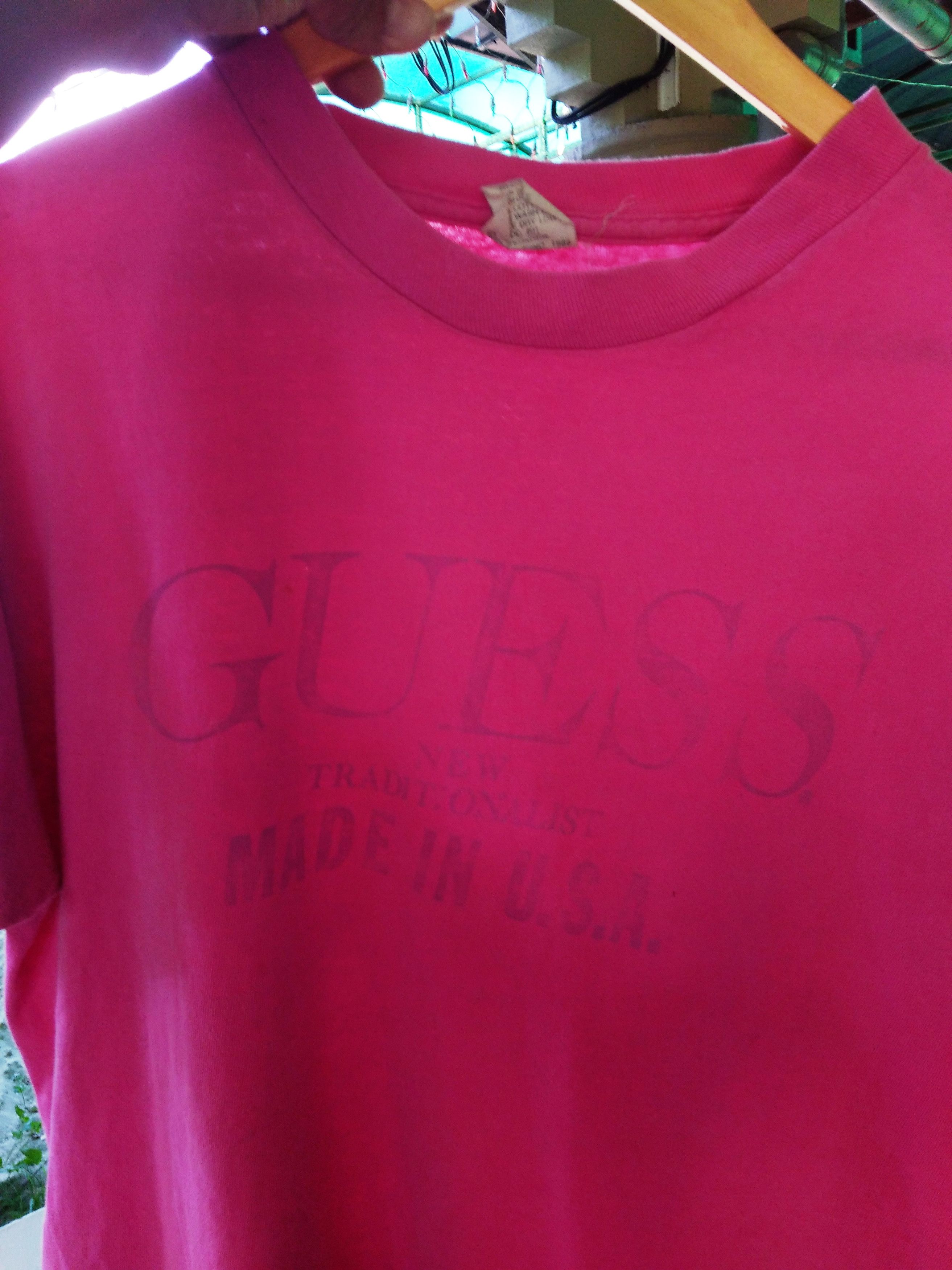 Vintage Vintage GUESS Made in USA Rare pink color | Grailed