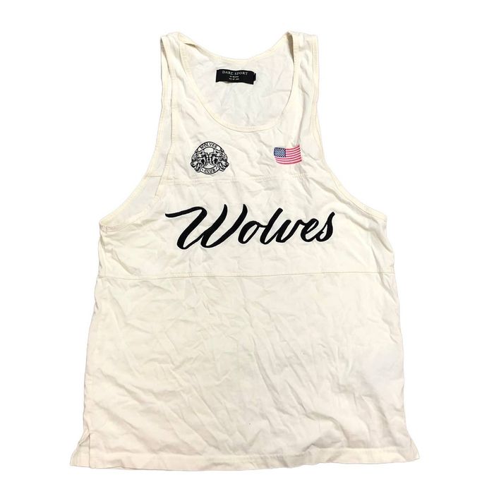 Civil Regime Darc Sport Wolves USA Flag Tank Top Tee T-Shirt in Medium ...