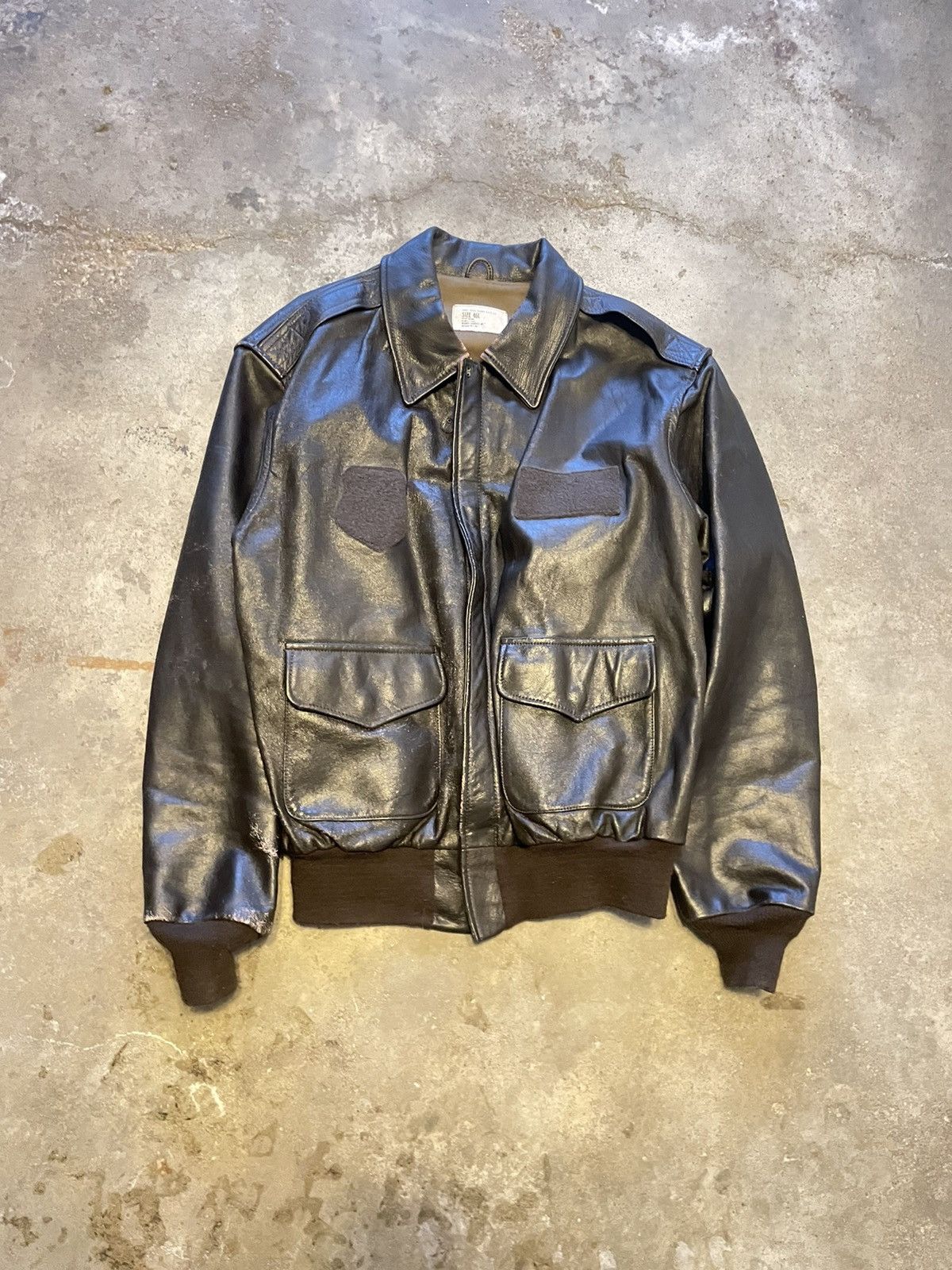 Vintage Vintage USAF a2 flyers leather jacket | Grailed
