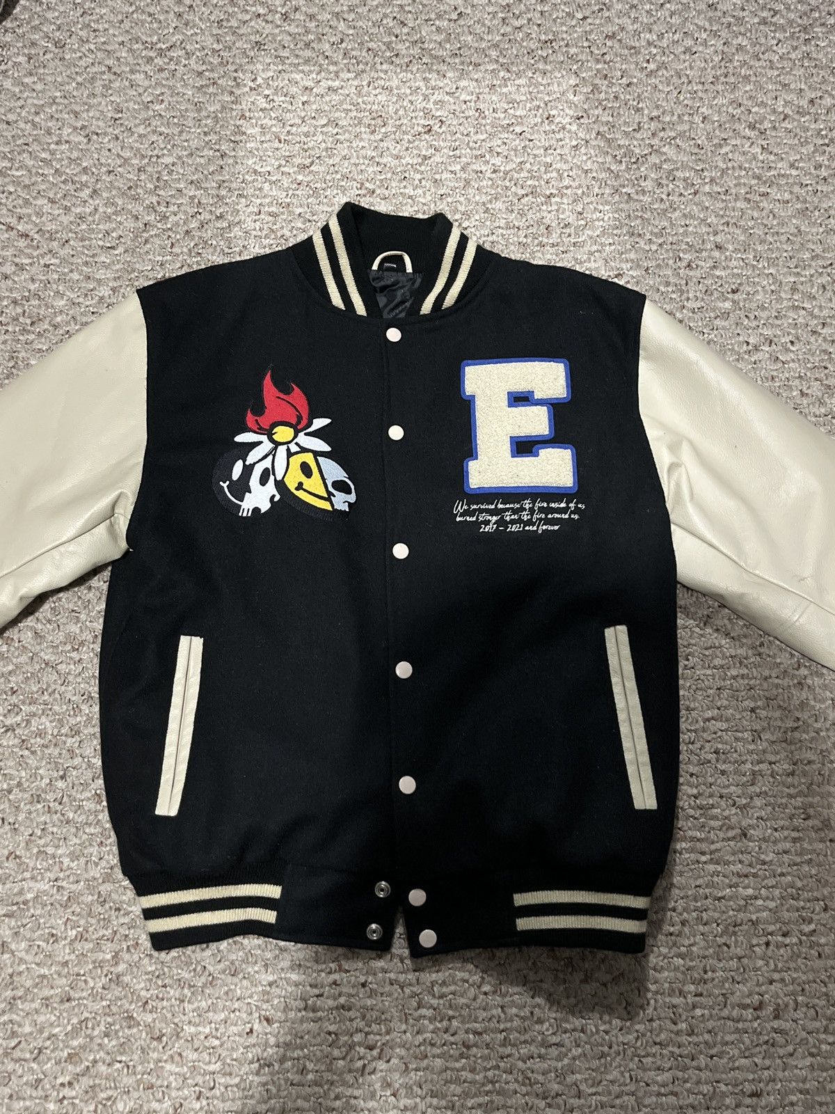 Erased Project 1/75 ERASED PROJECT VARSITY JACKET | Grailed