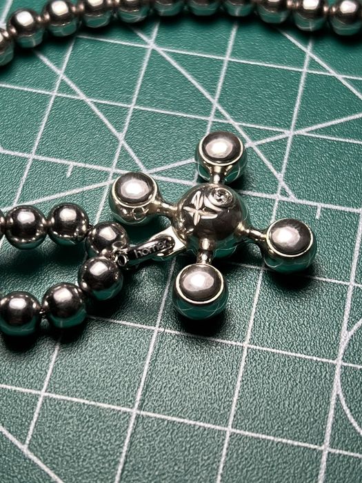 Frank Ocean Homer Silver Sphere Legs Pendant Necklace | Grailed