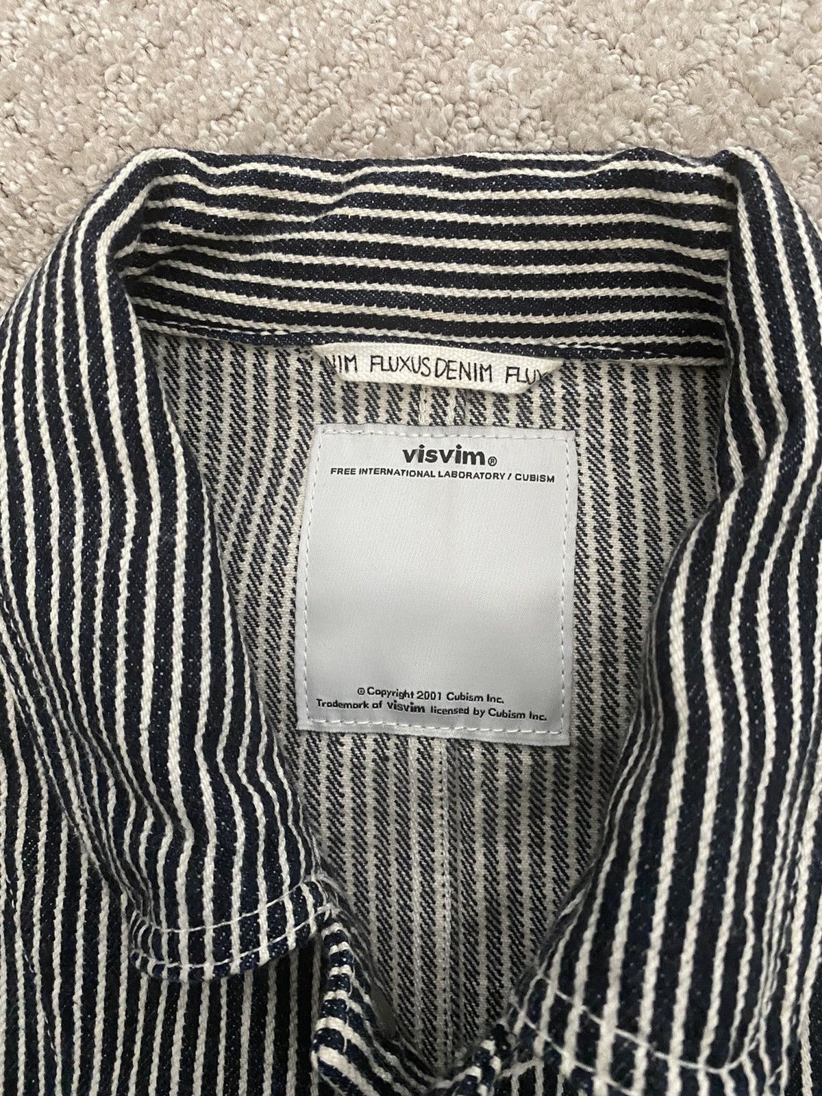 Visvim Visvim Strip Chore Jacket Japan Made | Grailed