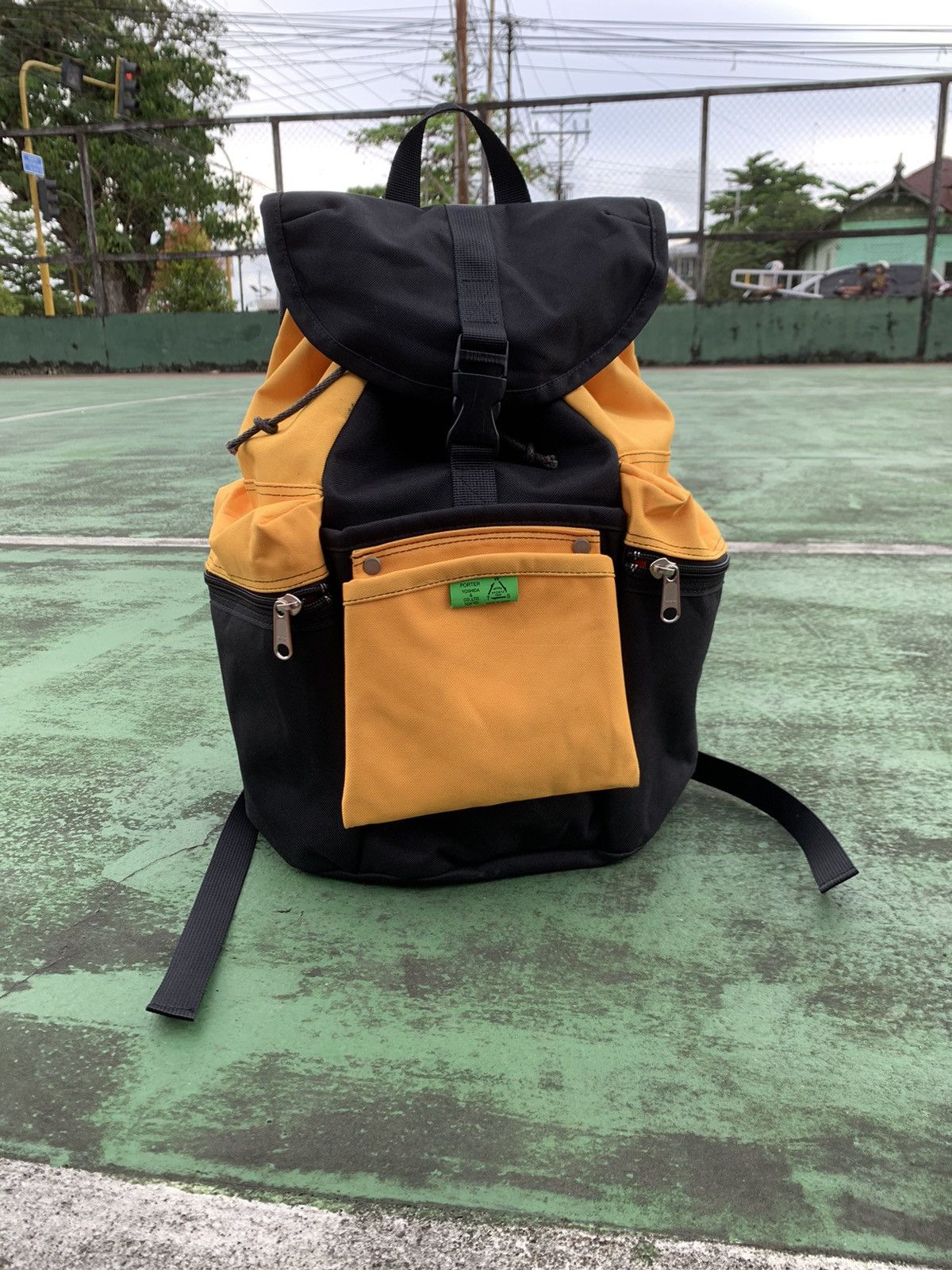 Japanese Brand × Porter × Streetwear Porter Mini Rucksack Two Tone Backpack | Grailed