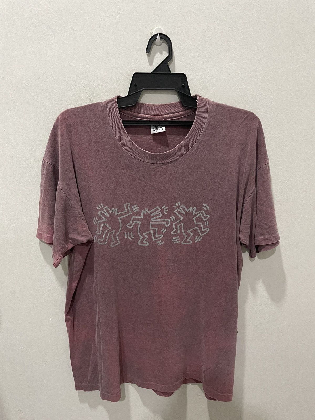 Art × Keith Haring × Vintage Vintage 90’s OG Keith Haring Stickman ...