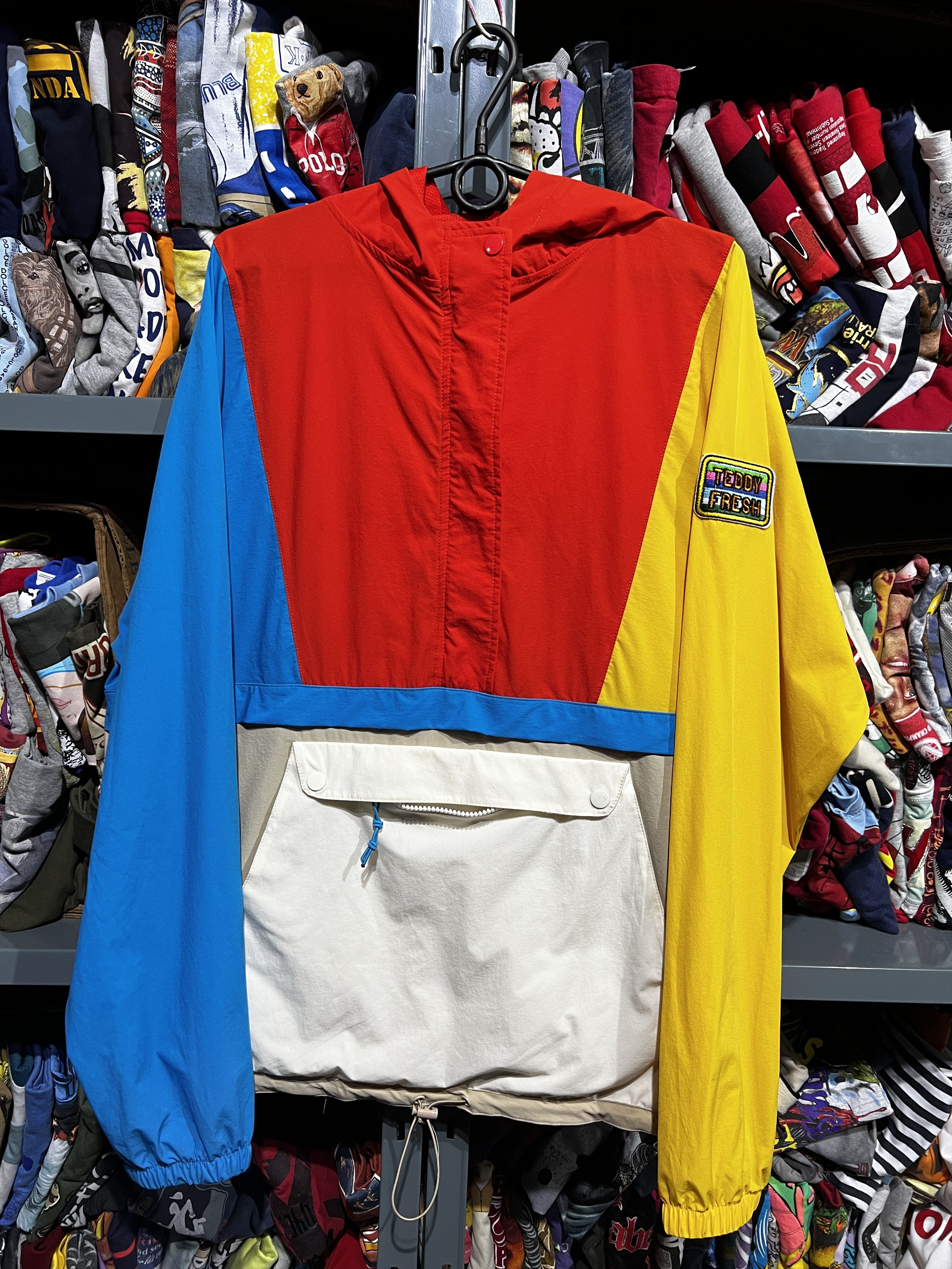 Teddy Fresh Teddy Fresh color block windbreaker Size M | Grailed