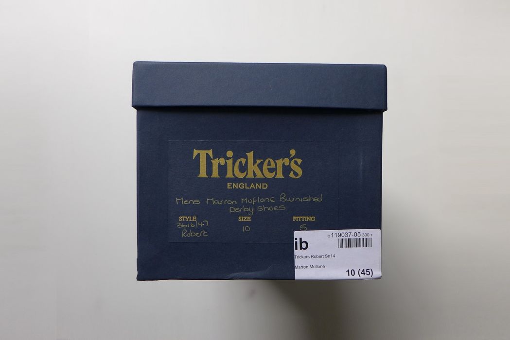 Trickers Trickers Robert Derby Shoes - Marron Muflone Leather | Grailed