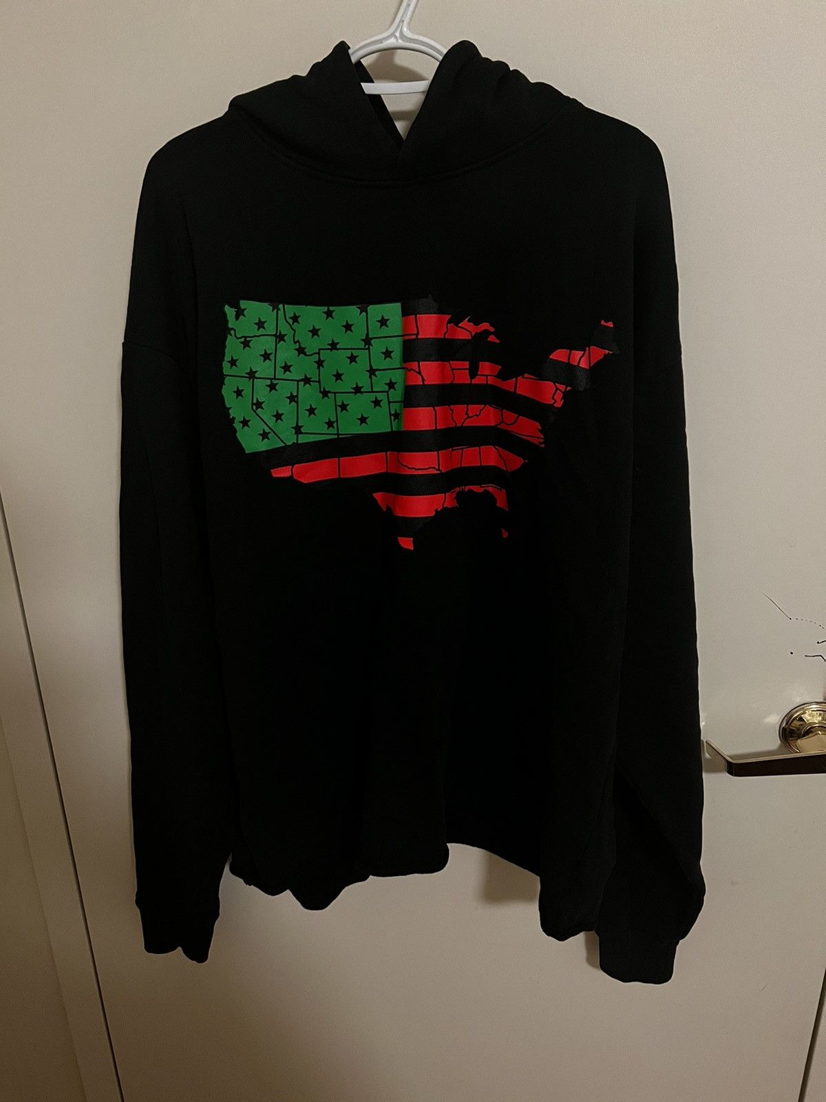 Vlone Vlone Black History Flag Hoodie Size Large | Grailed