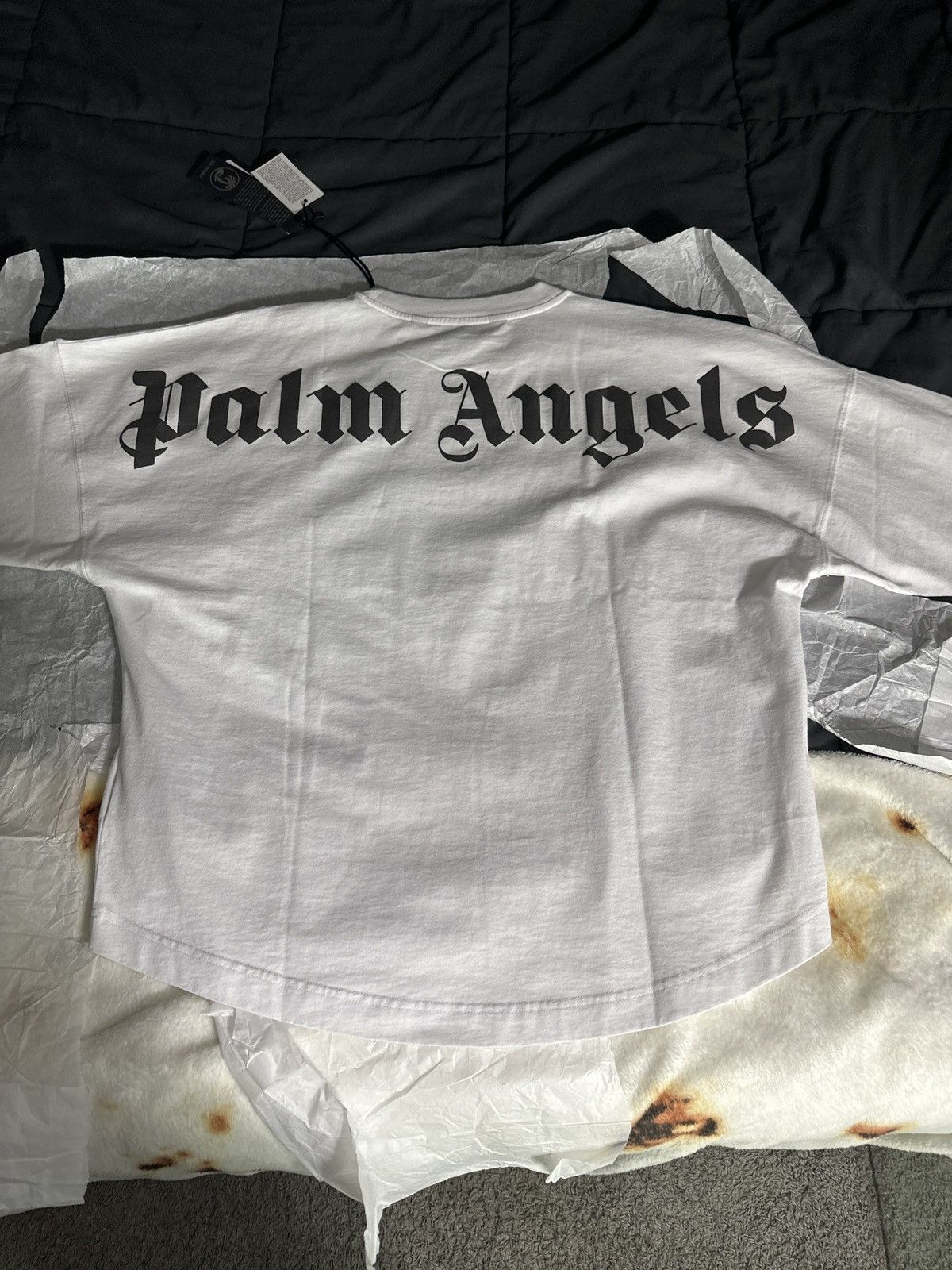 Palm Angels Palm Angels Classic Logo Oversized Long Sleeve | Grailed