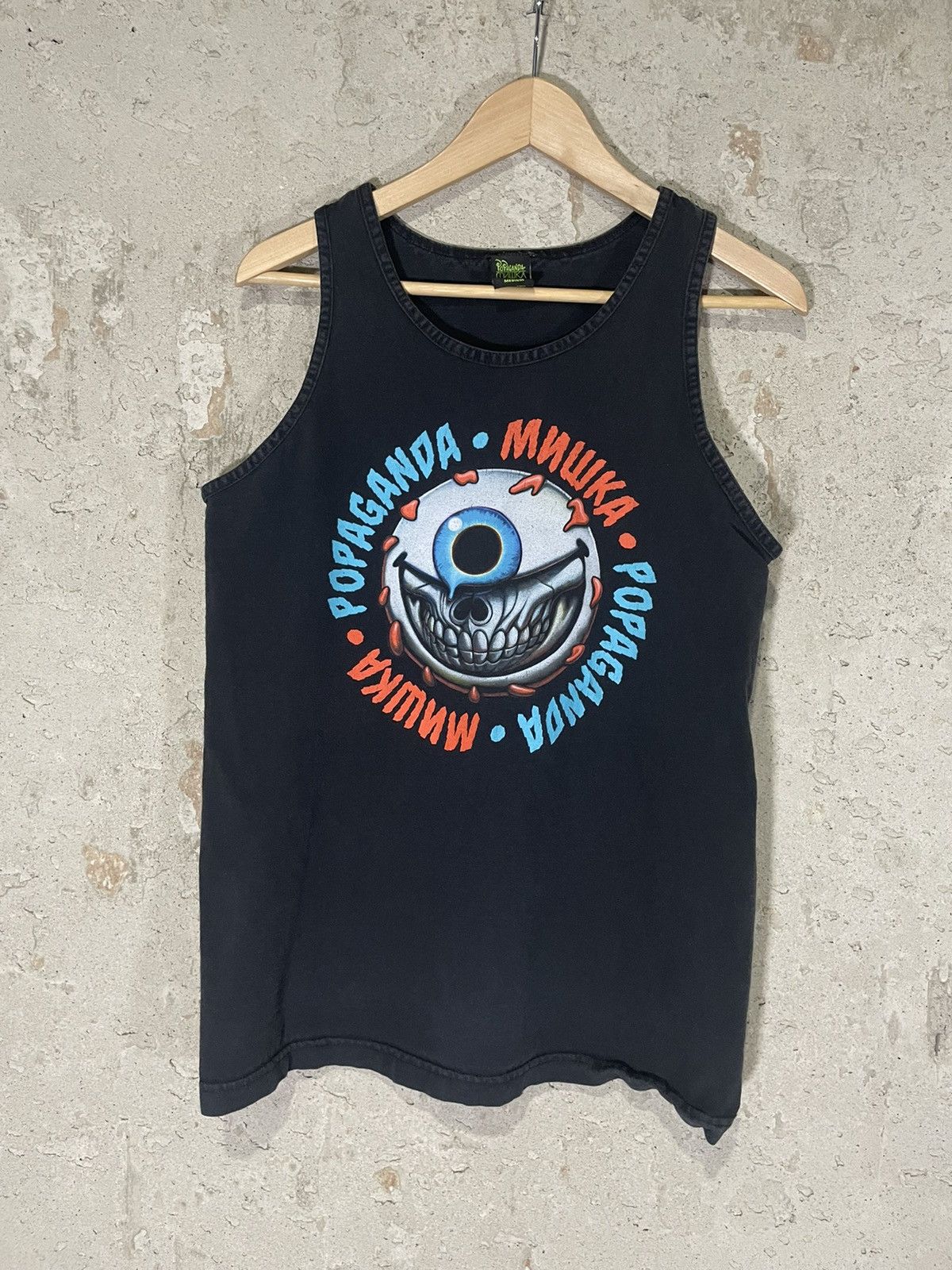 Vintage Ron English Popoganda MISHKA eye ball smile art | Grailed