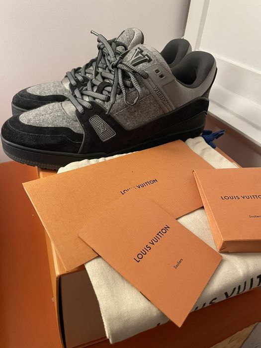 Louis Vuitton Low Cut Pop Smoke LV Trainers | Grailed