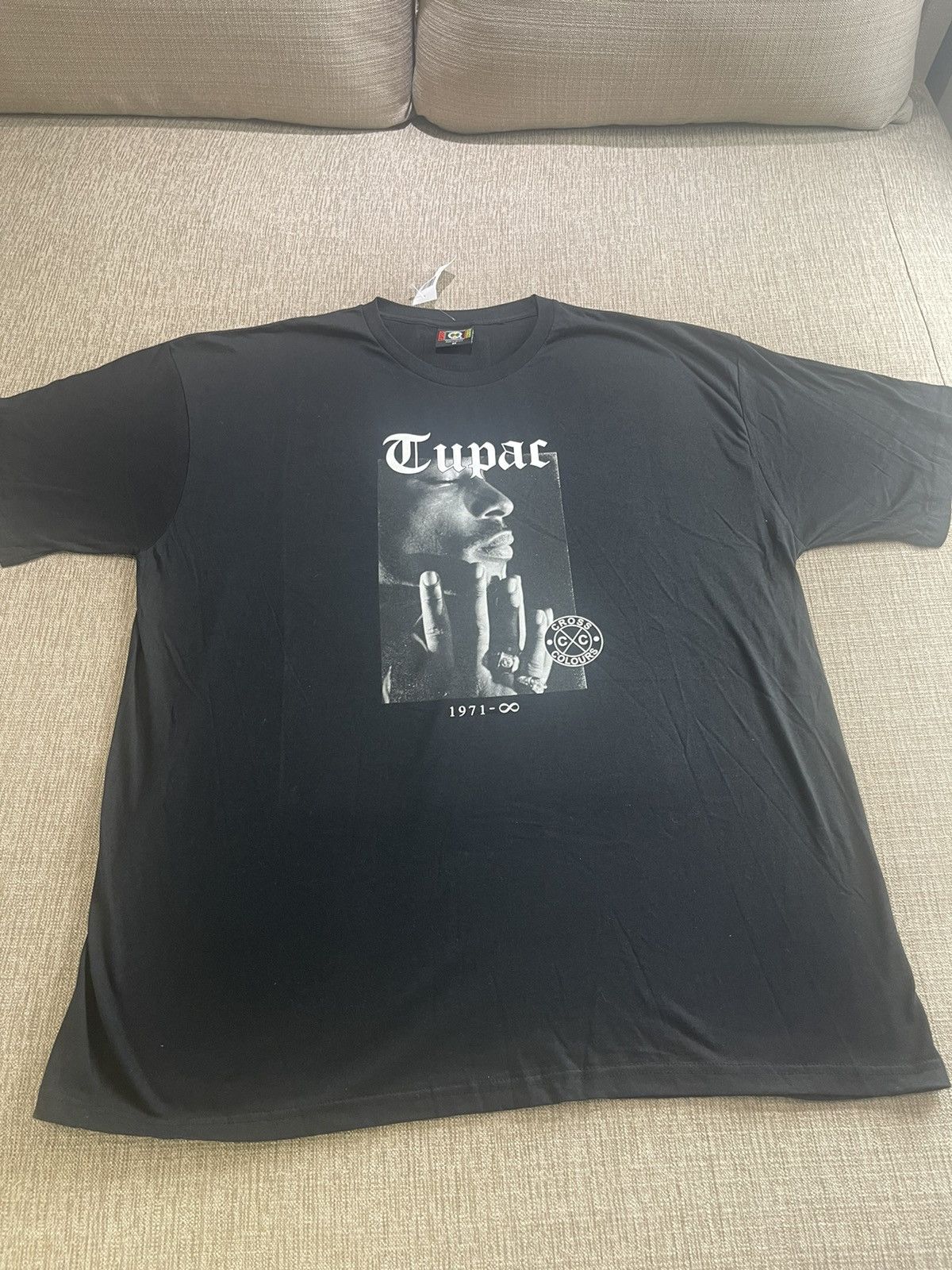 Cross Colours Cross Colours 2Pac Meditation T-Shirt | Grailed