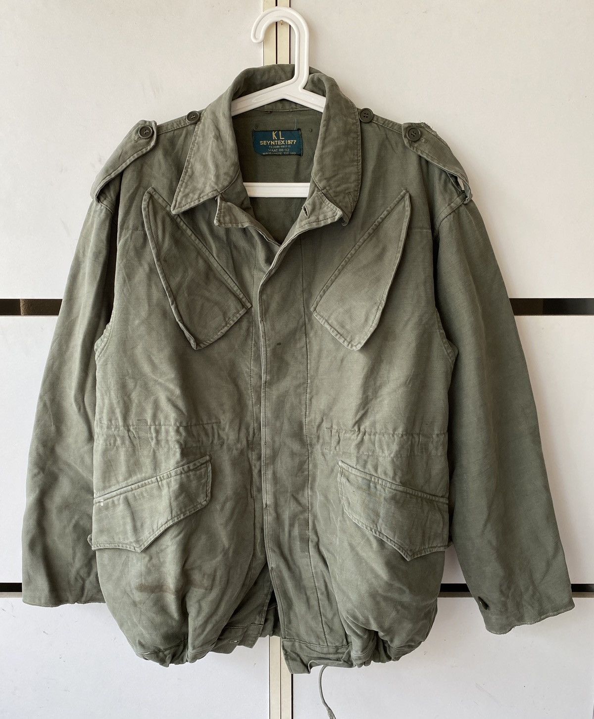 Vintage VINTAGE SEYNTEX 1977 MILITARY JACKET | Grailed