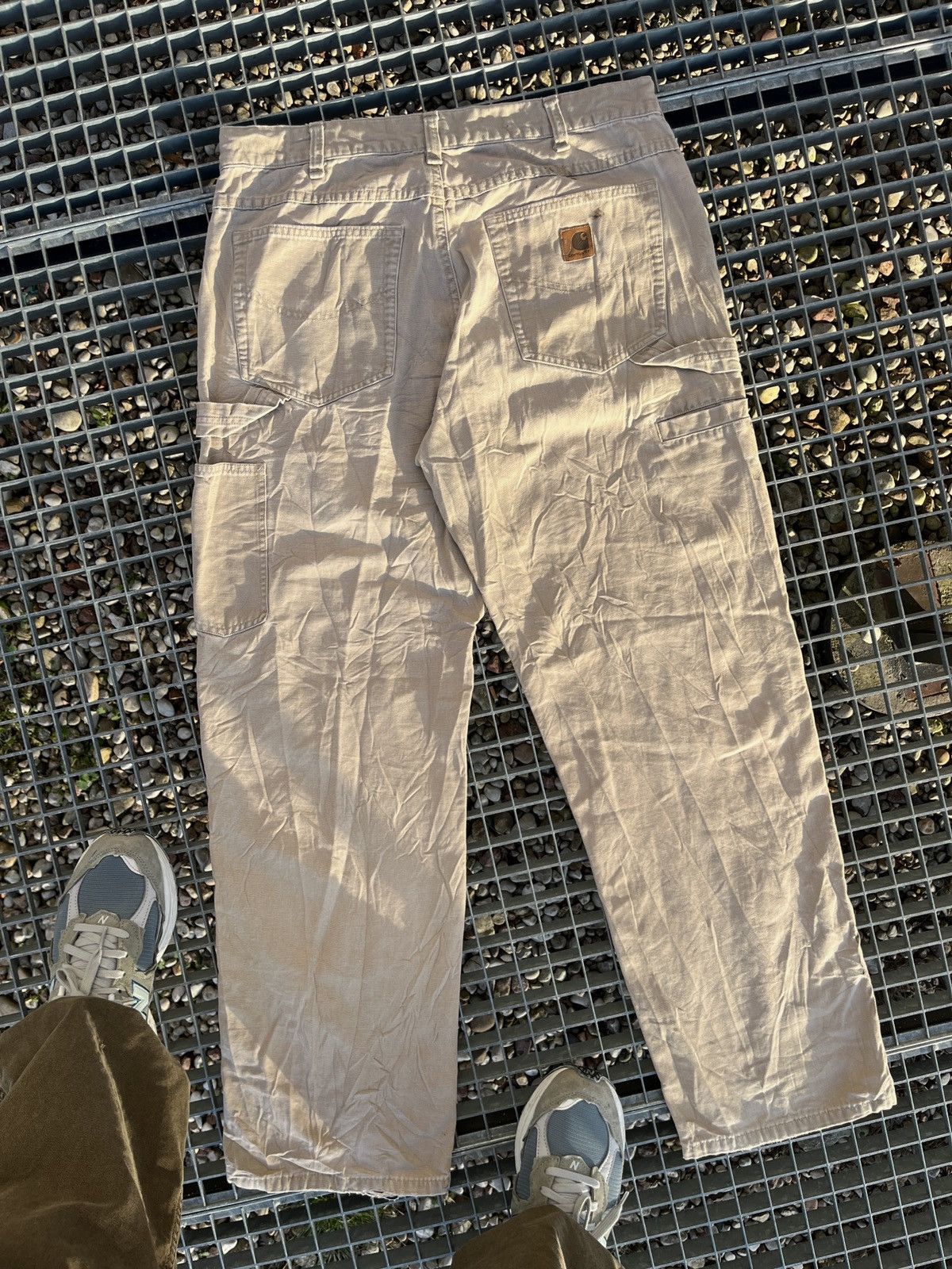 Carhartt × Streetwear × Vintage Vintage 90s Carhartt Baggy Loose Fit Work Cargo Pants Jeans ...