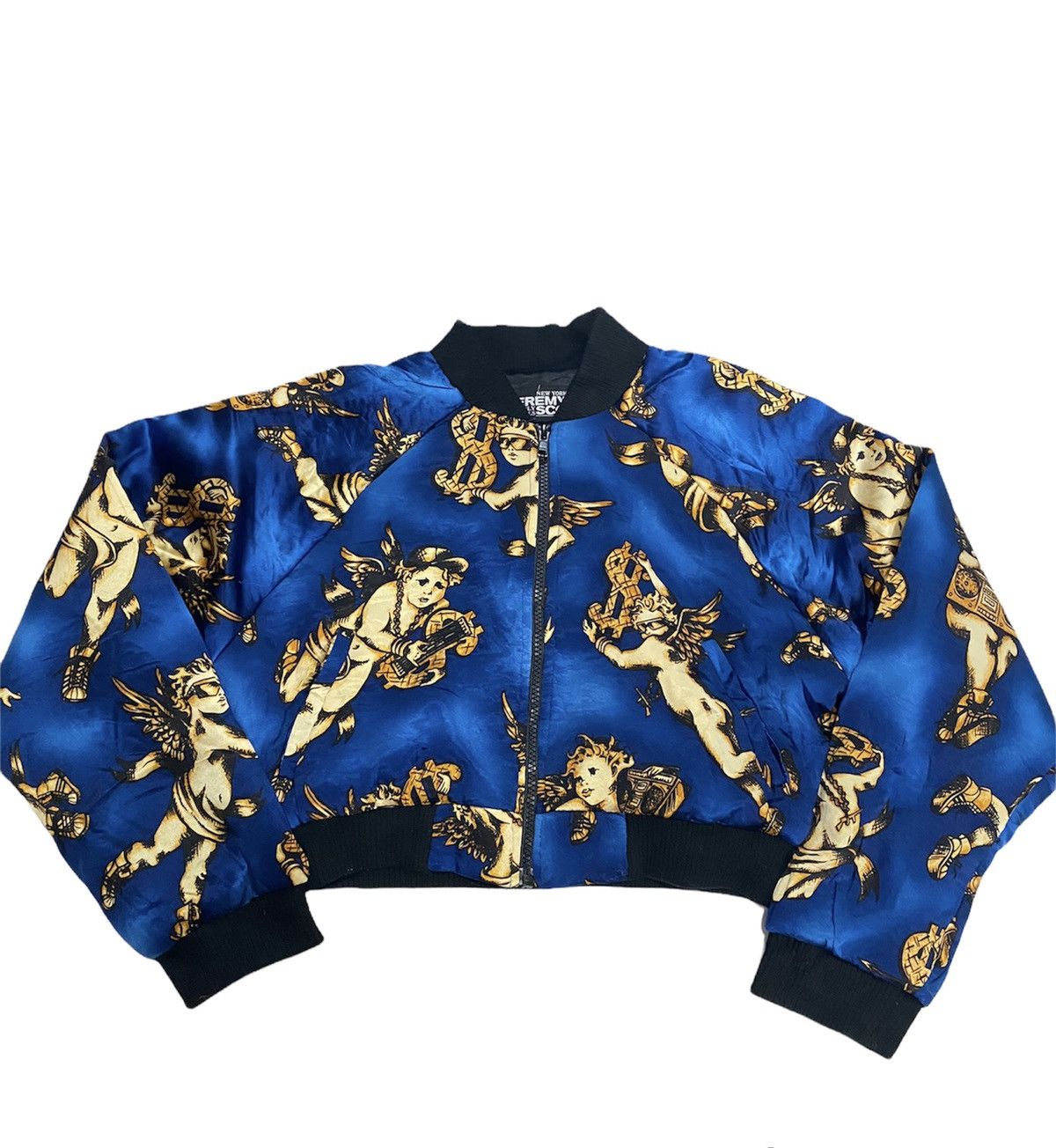 Jeremy Scott VERY RARE JACKET BOMBER CROP JEREMY SCOTT ANGELS | Grailed