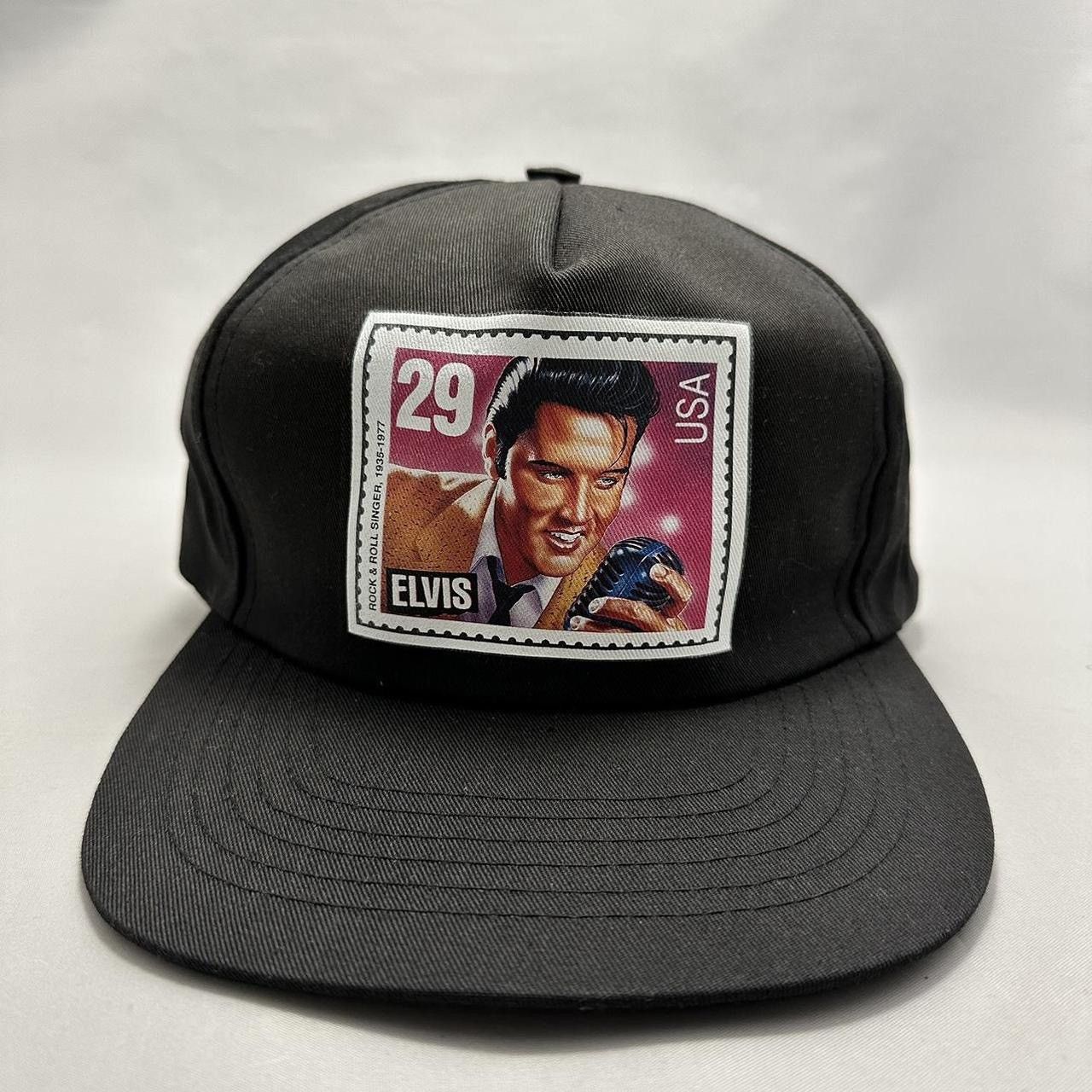 Vintage 🔥Vintage 90’s Elvis Presley Postcard Hat🔥 | Grailed