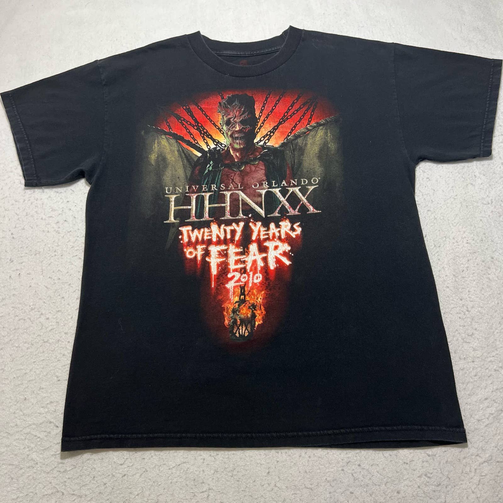 Universal Studios Halloween Horror Nights 20 Mens Large 2010 Universal ...