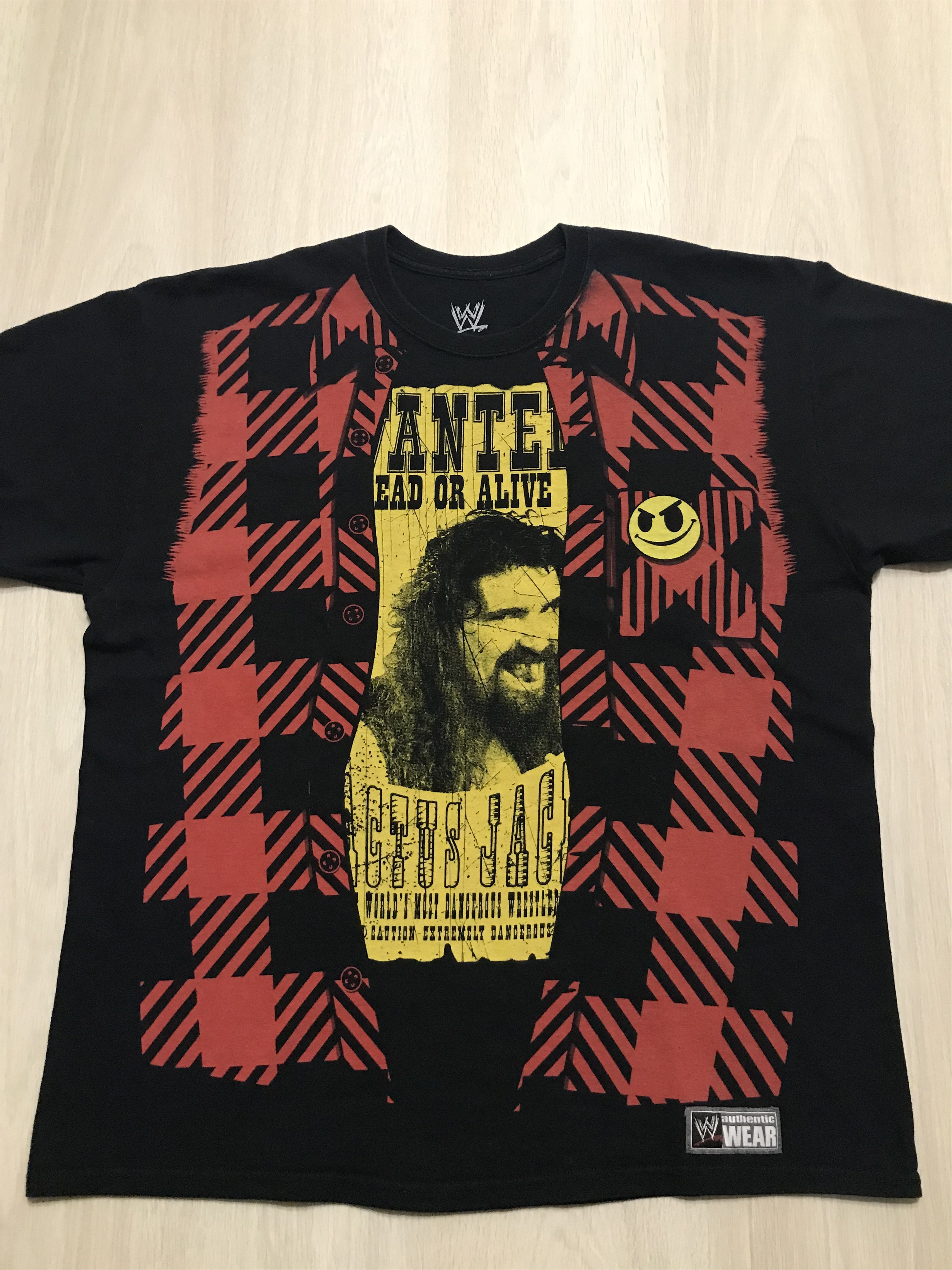 Vintage × WWE × WWF Vintage WWE Authentic Cactus Jack Real Men Wear ...
