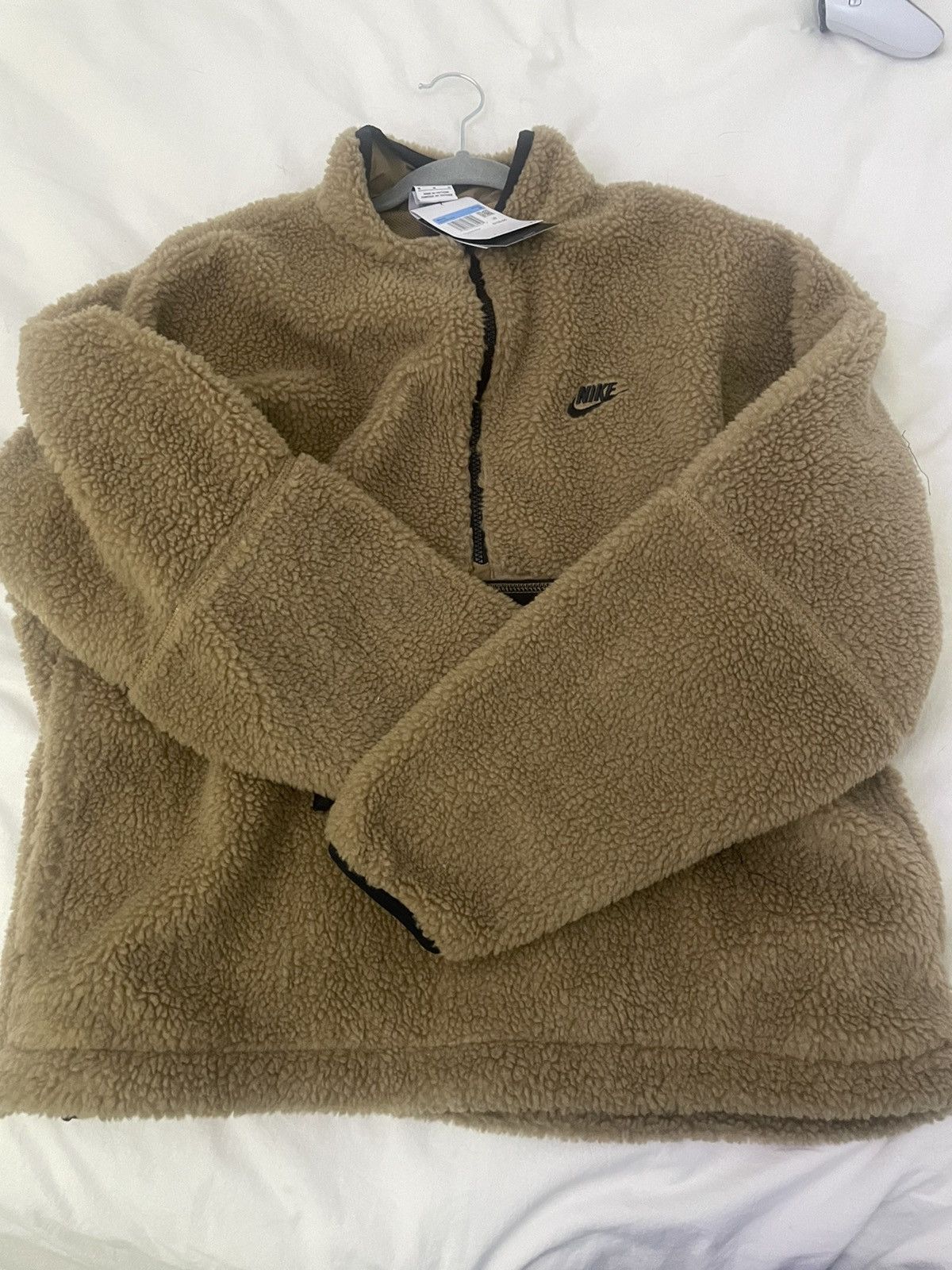 Nike Nike Wool Sweater Fleece- Brown | Grailed