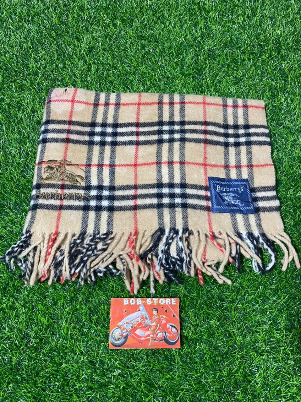 Vintage Vintage Burberrys Novachek Wool Mafla | Grailed