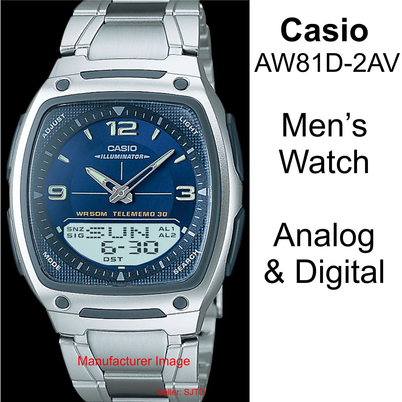 Casio Casio AW81D-2AV Analog-Digital Watch - NEW | Grailed