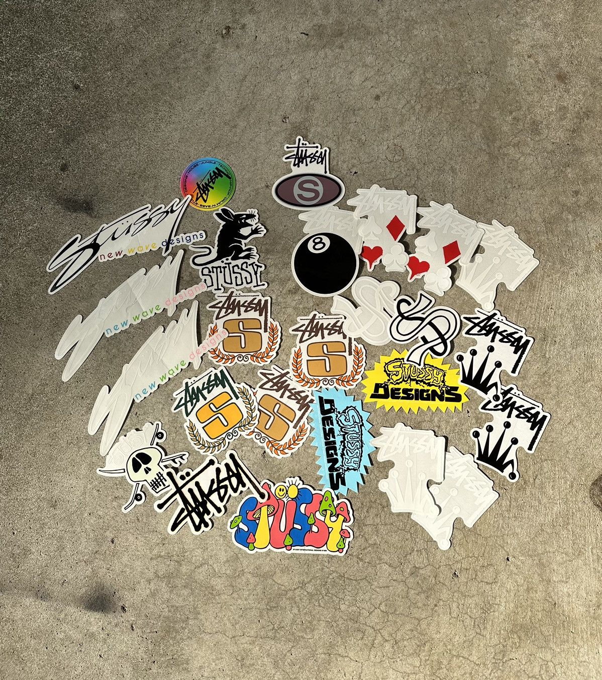 Streetwear × Stussy × Vintage Stussy sticker bundle of 25 | Grailed