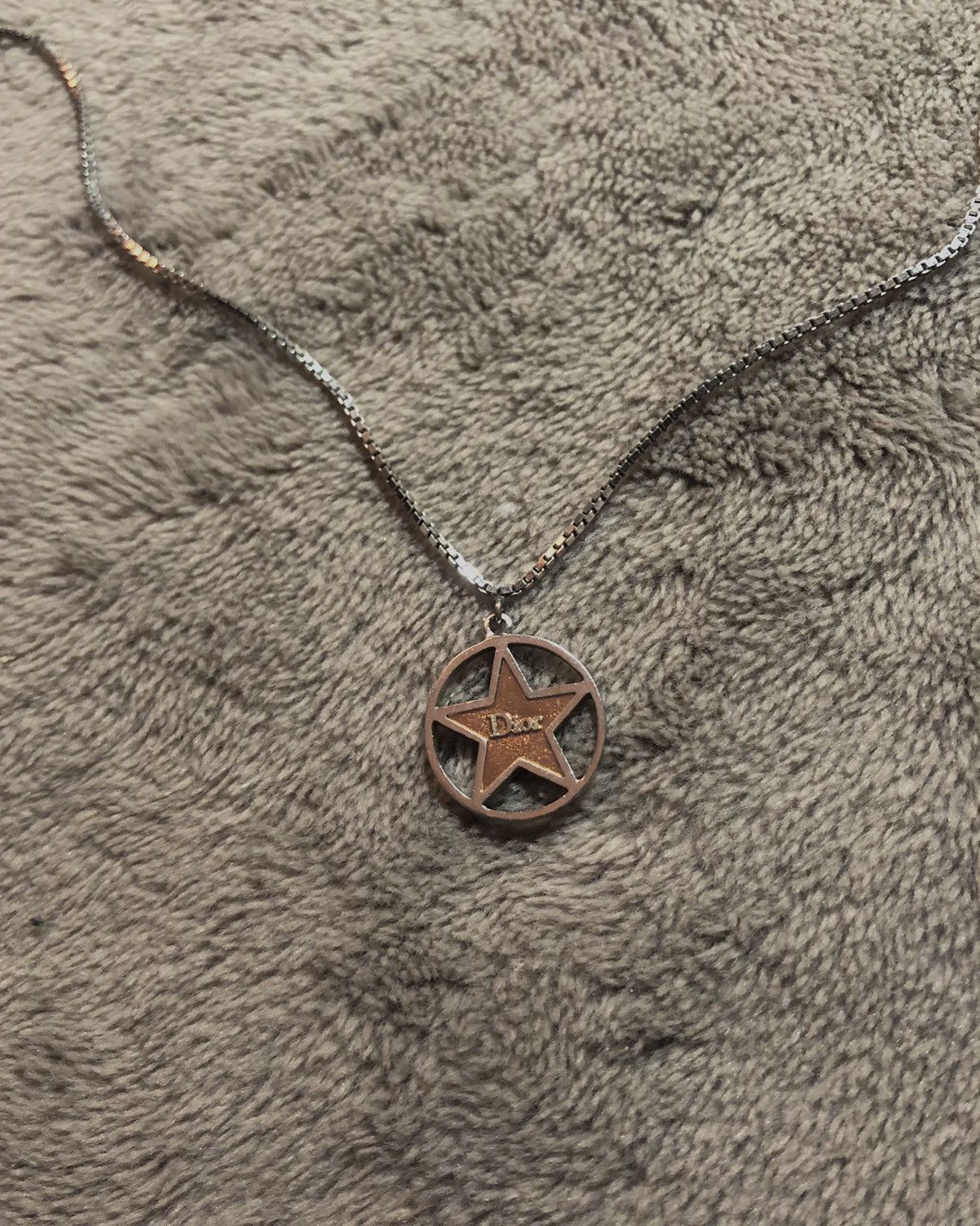 Dior Dior Star Pendant Necklace And Chain Free Shipping | Grailed