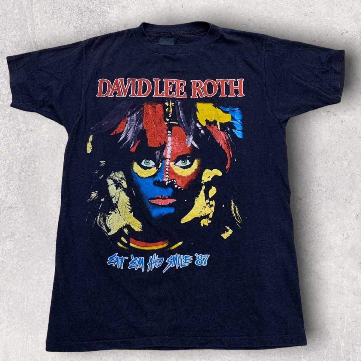 Band Tees × Vintage Vintage David Lee Roth tee | Grailed