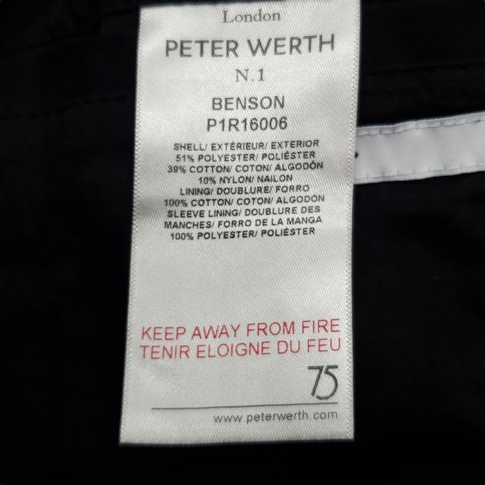 Peter Werth Peter Werth Bomber Jacket Black - M | Grailed