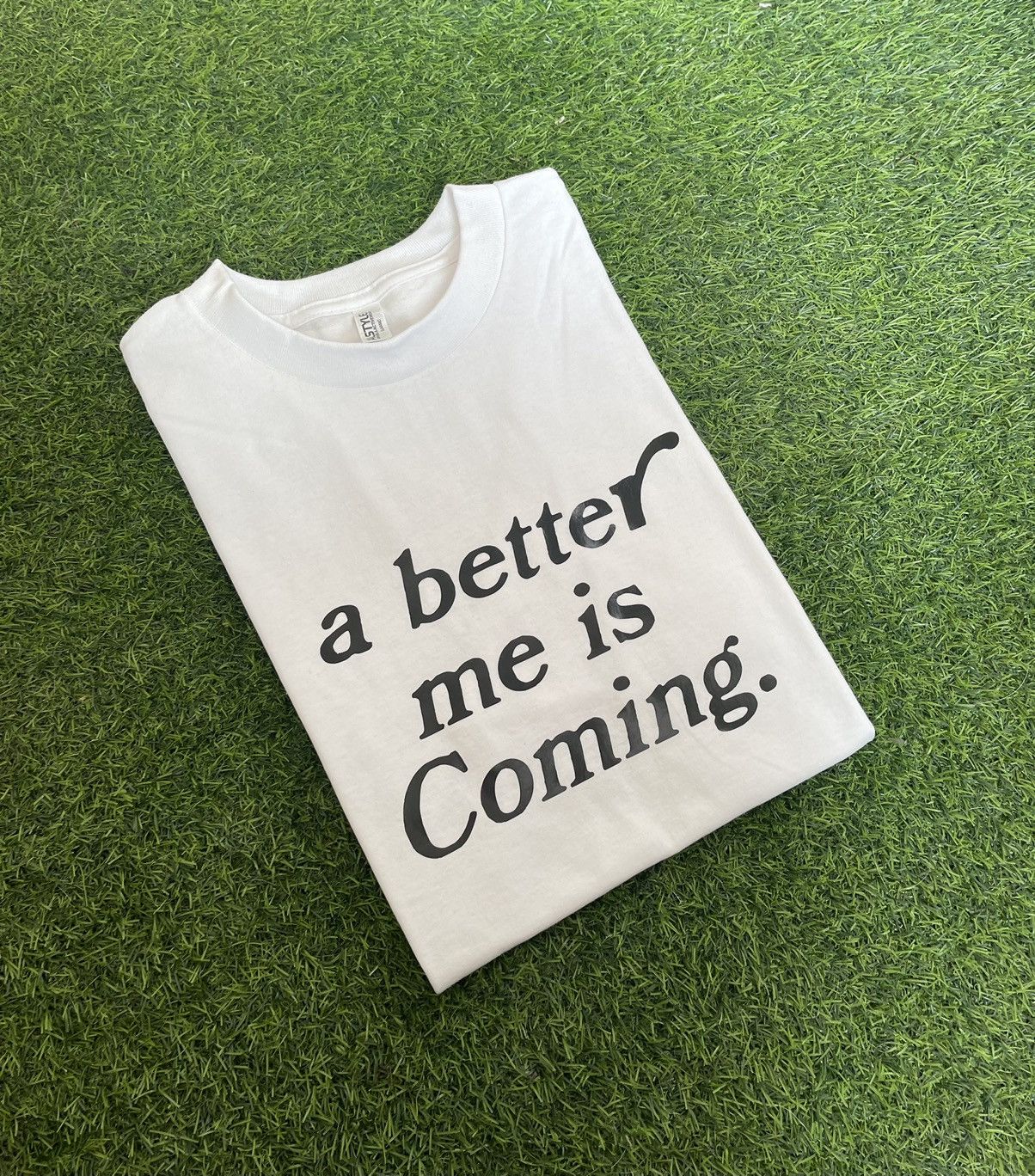 Rare × Streetwear × Vintage A Better Me Is Coming Tee | Grailed