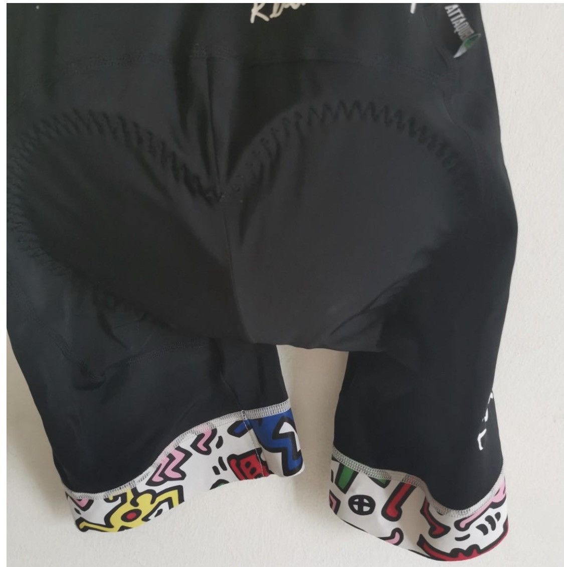 Keith Haring Keith haring x attaquer cycling bibs | Grailed