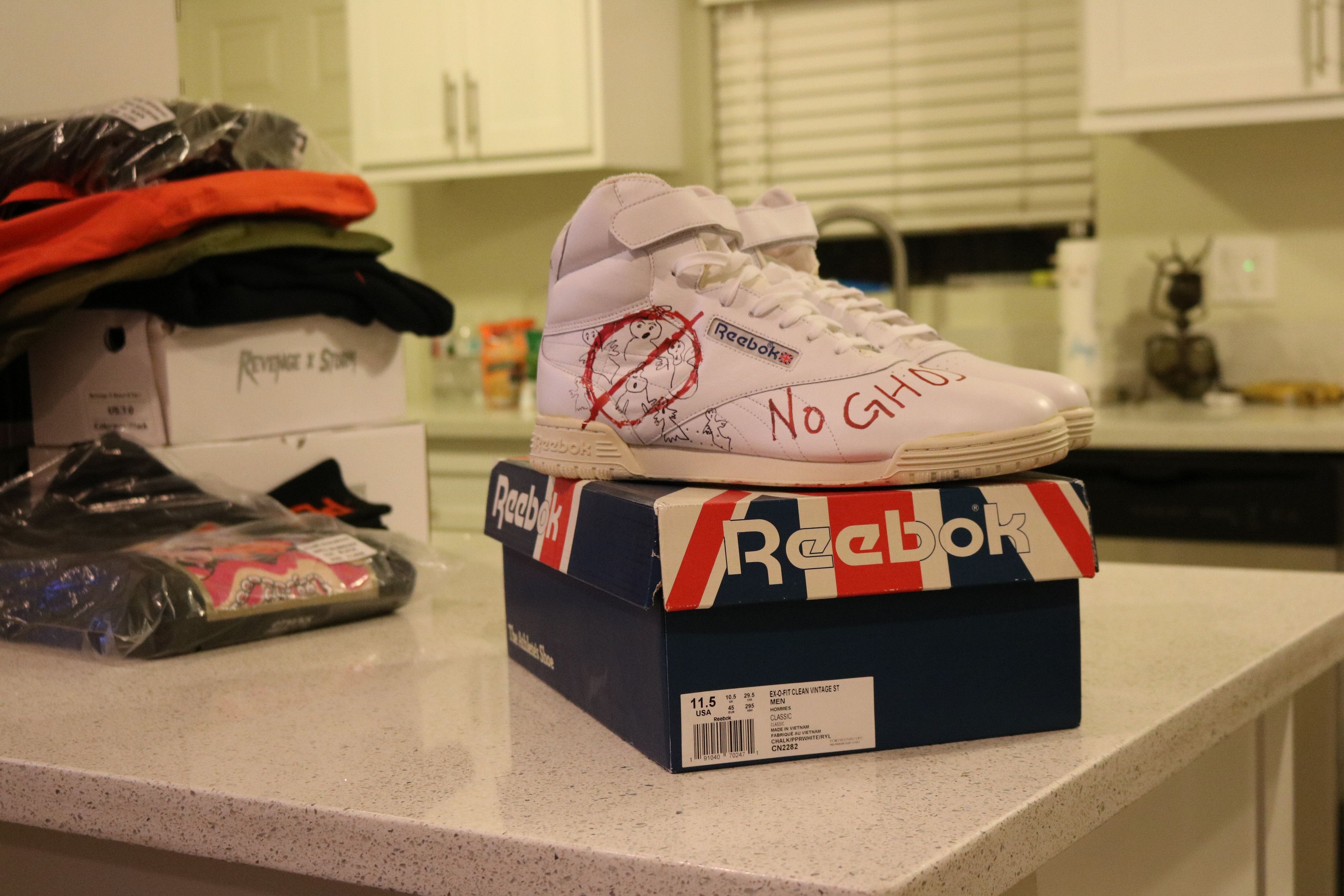 Bait × Reebok Reebok x Stranger Things x Bait Ex-O-Fit High Top ...