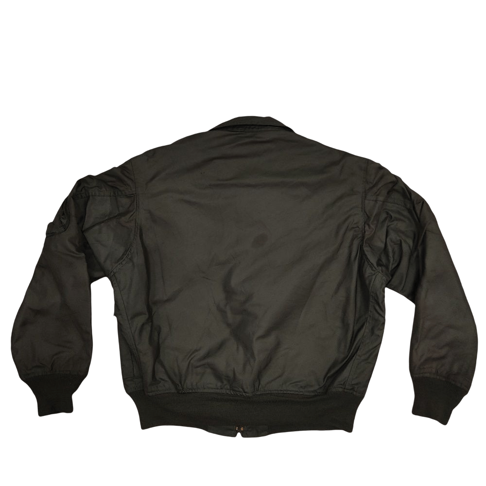 Vintage Alpha Industries USA MA-1 Army Green Flyer Bomber Jacket | Grailed