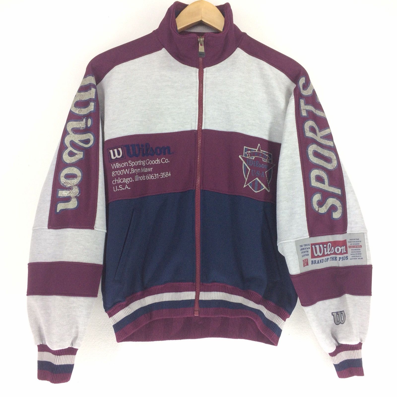 Wilson Athletics Vintage Wilson Jacket | Grailed