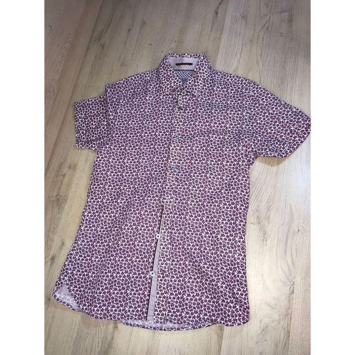 Ted Baker Ted Baker Leaf all over button down 1 | Grailed