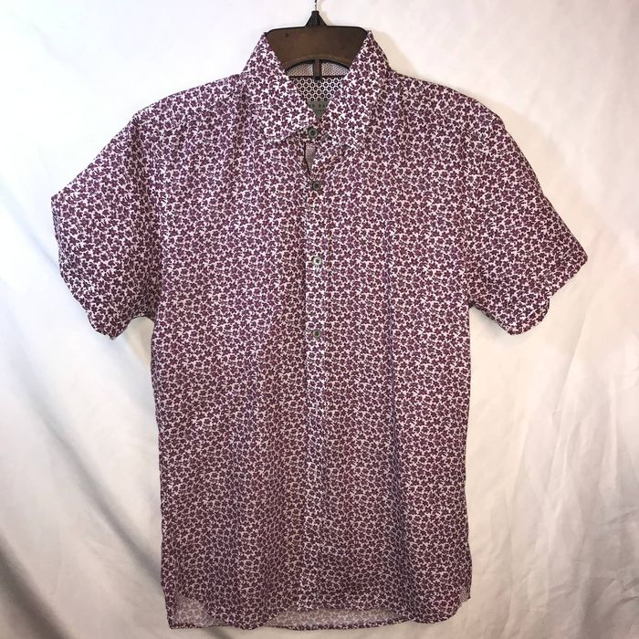Ted Baker Ted Baker Leaf all over button down 1 | Grailed