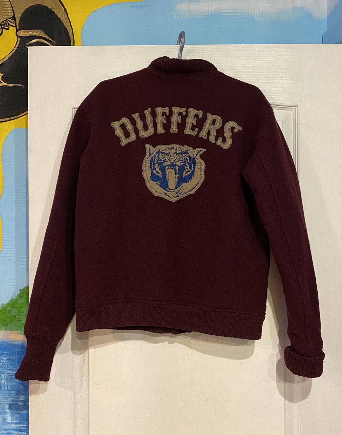 The Duffer of St.George × Vintage Vintage Duffers Varsity wool jacket ...