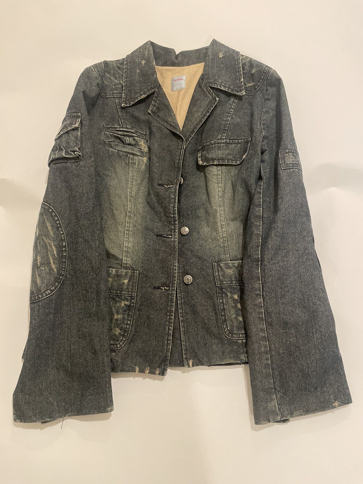 Designer × Streetwear × Vintage Vintage 2000s Sass & Bide Denim Jacket ...