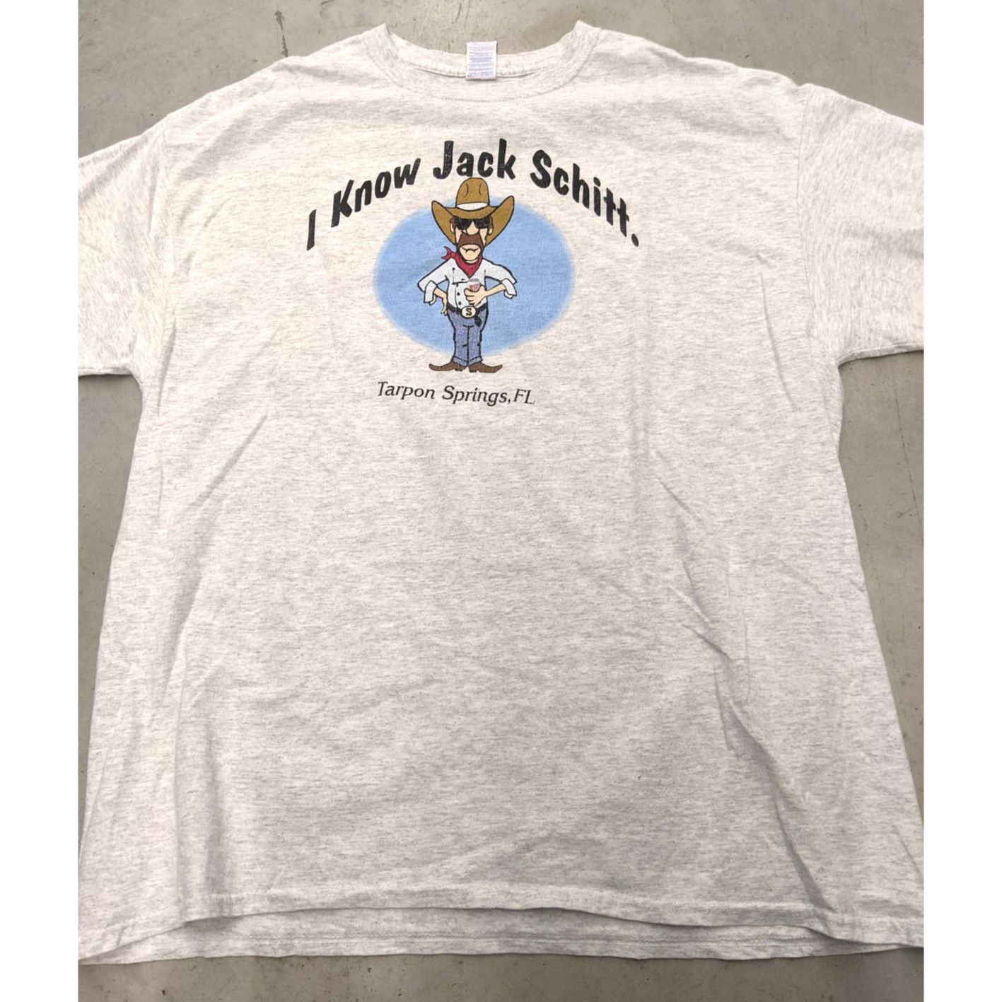 Gildan × Streetwear × Vintage Y2K I Know Jack Schitt Florida t-shirt ...