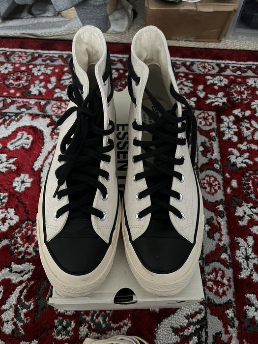 Converse Fear of God Essentials Converse Cream/Natural | Grailed