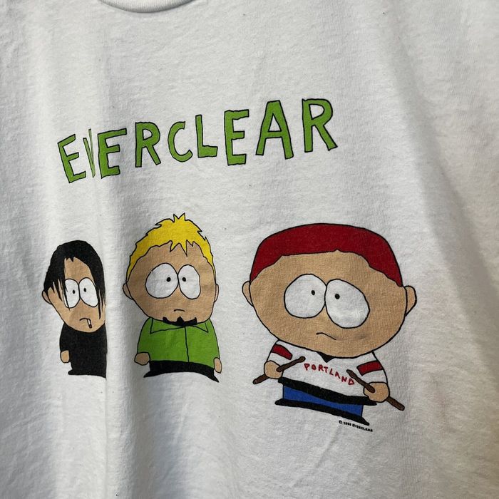 Vintage Vintage 90s 1998 Everclear South Park T-Shirt Skate Grunge ...