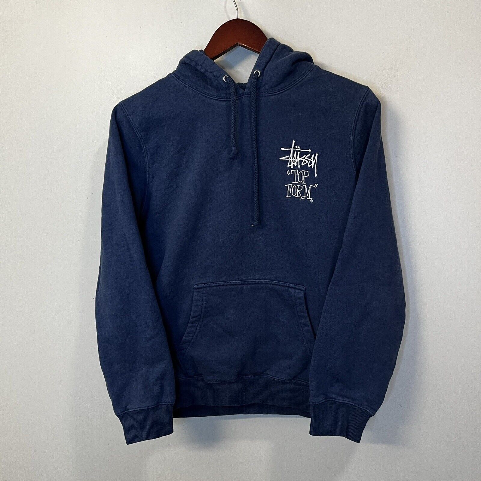Stussy × Vintage Stussy Top Form Hoodie Sweatshirt Pullover Skater ...