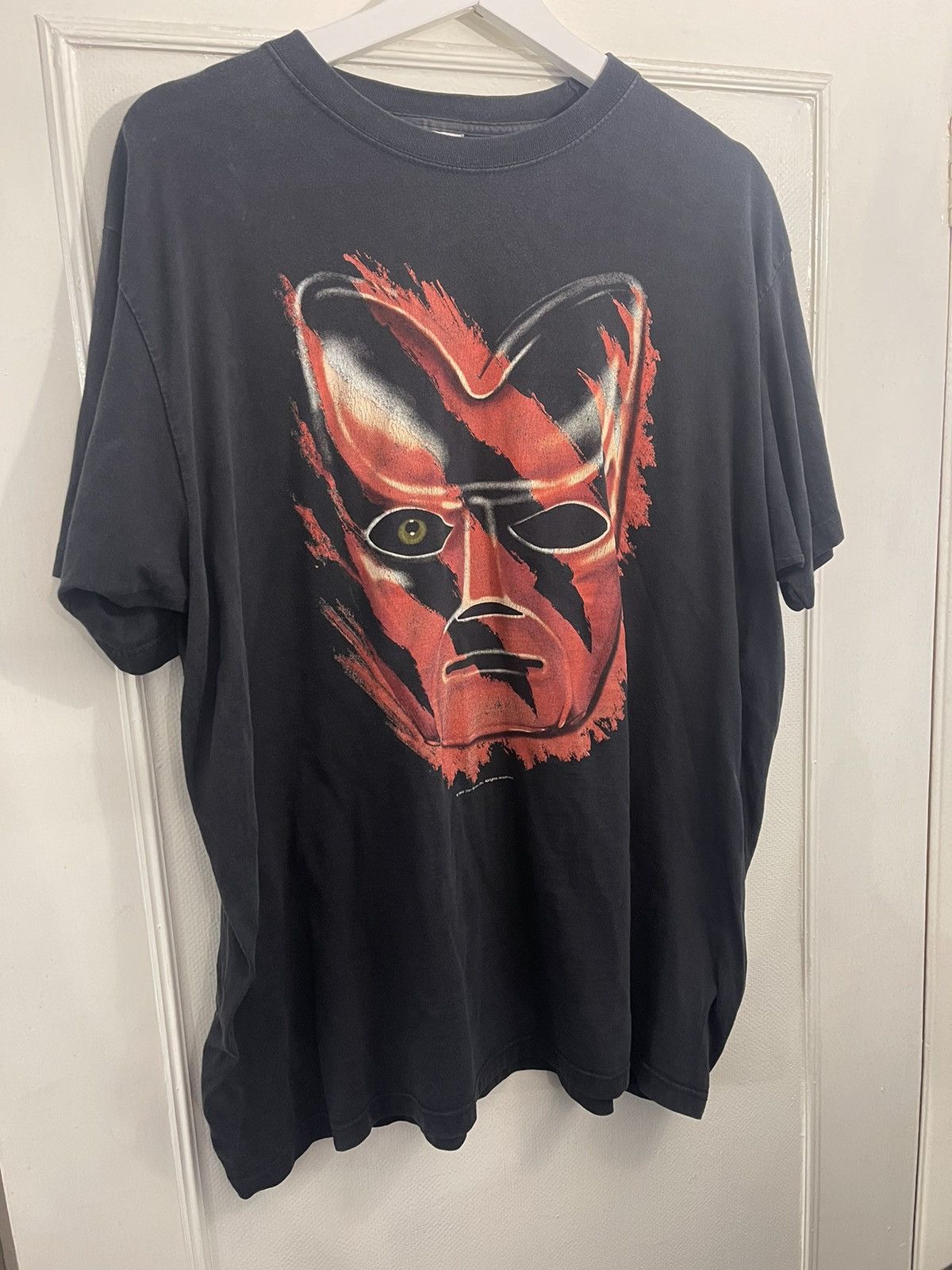 WWE × WWF Vintage 90’s Kane WWF WWE Wrestling t shirt | Grailed