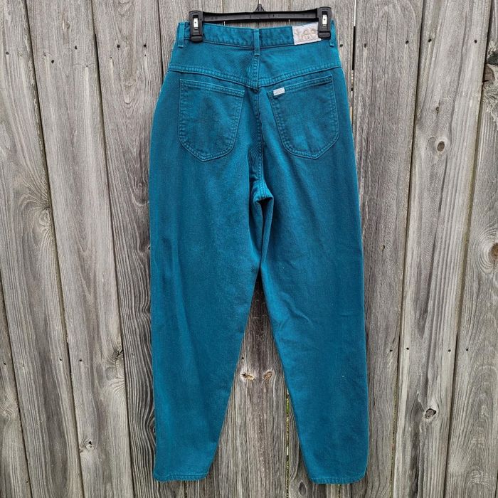 Vintage Vintage teal blue Lee jeans | Grailed