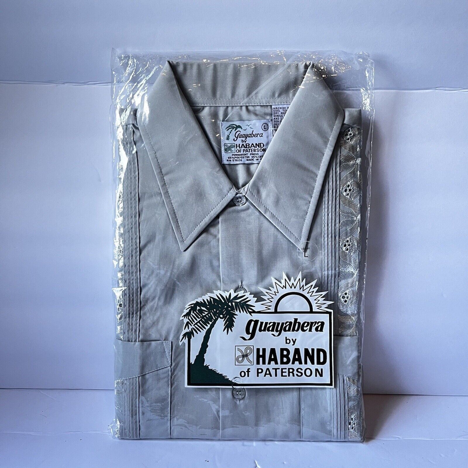 Haband Vintage Men's Guayabera by Haband of Paterson Button-up Shir ...